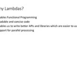 Lambda Expressions Java 8 Features Usage Pptx