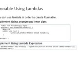 Lambda Expressions Java 8 Features Usage Pptx