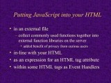Learn Javascript Easy Steps Ppt