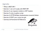 Learn Rest Api With Python Ppt