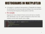 Introduction To Matplotlib Library In Python Pptx