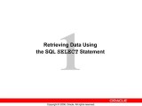 Les01 Retrieving Data Using The Sql Select Statement Ppt