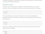 Lesson 03 Python Statement Indentation And Comments Pdf