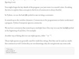 Lesson 03 Python Statement Indentation And Comments Pdf