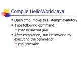 Training Java Lesson1 Ppt