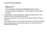Linear Programming Optimization Techniques Single Objective Pptx