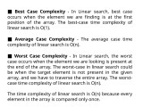 Linear Search Algorithm In Data Structure And Algorithm Pptx