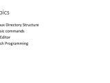 Linux And Bash Programming Pptx