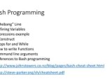 Linux And Bash Programming Pptx