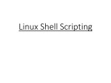 Linux Shell Scripting Pptx