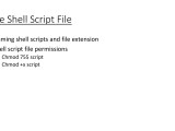 Linux Shell Scripting Pptx