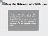 Looping Statement In Python Pptx