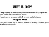 Introduction To Loops In Python Python Loops Pptx
