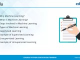 Python Machine Learning Tutorial Machine Learning Algorithms Python
