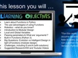 Mastering Python Lesson 4 Functions Parameters Arguments Pptx