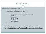 Method Overloading Ppt