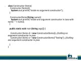 Methods And Constructors In Java Pptx