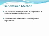 Methods In Java Pptx