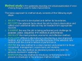 Method Study Ppt Business And Finance