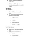 Microcontroller Based Embedded Systems Classroom Training Doc