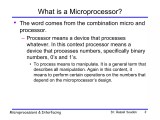 Microprocessor Interfacing Pptx