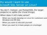 Microsoft Sql Server With Linux And Docker Ppt