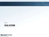 Stress Testing Using Sqliosim And Sqlio Pptx
