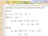 Mid Point Circle Algorithm Pptx
