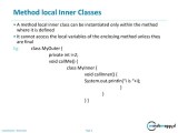 Java Inner Class Pptx