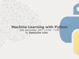 Machine Learning Using Python Pdf Technology Industry Industries
