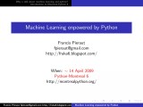 Intro To Machine Learning Enpowered By Python Montreal Python Pdf