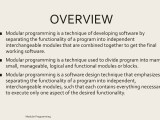 Modular Programming Pptx