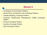 Module Ii Archetype Pattern Ppt