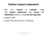 Modules And Packages In Python Ppsx
