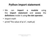 Modules And Packages In Python Ppsx