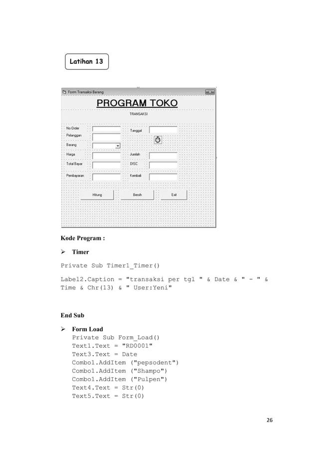 Modul Visual Basic Pdf - Download Premium Colorful Texture | Desktop