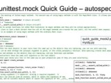 Python Mocking Intro Pptx