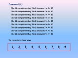 Multiplication The Complement Method Pptx