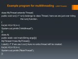 Multi Threaded Programming Pptx