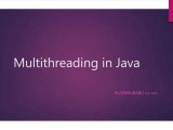 Multithreading In Java Pptx Programming Languages Computing