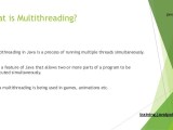 Multithreading In Java Pptx