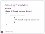 Java Multi Threading Programming Ppsx
