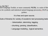 Natural Language Processing Using Python Pptx