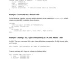 Nested Table Example Doc