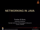 Networking In Java Pptx
