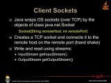 Networking In Java Pptx
