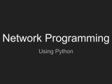 Network Programming Using Python Pdf