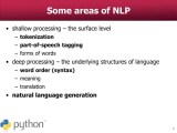 Nltk Python Basic Natural Language Processing Ppt Web Development