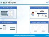 Python Numpy Tutorial Numpy Array Edureka Pdf Programming