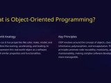 Object Oriented Programming In Python Pptx